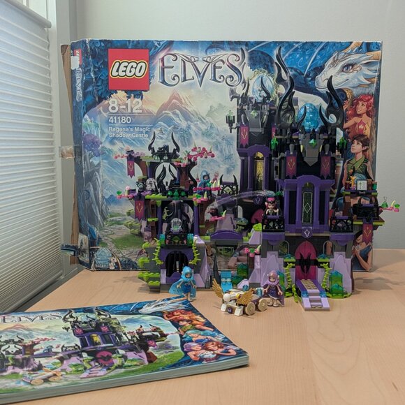 Lego | Toys | Lego Elves 418 Raganas Magic Shadow Castle Building Kit ...